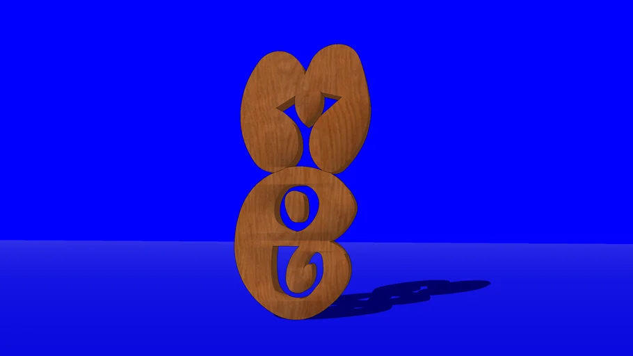 3D Illusion - Two Words | 3D Warehouse