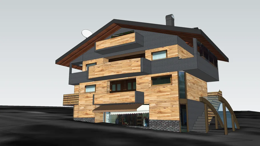 Motel Alpen Dry | 3D Warehouse