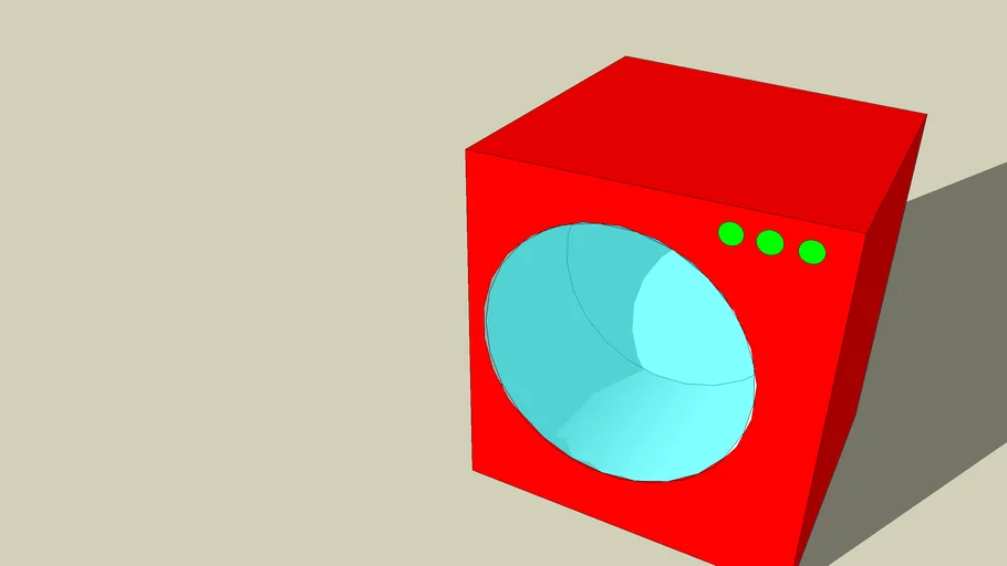 washing machine | 3D Warehouse