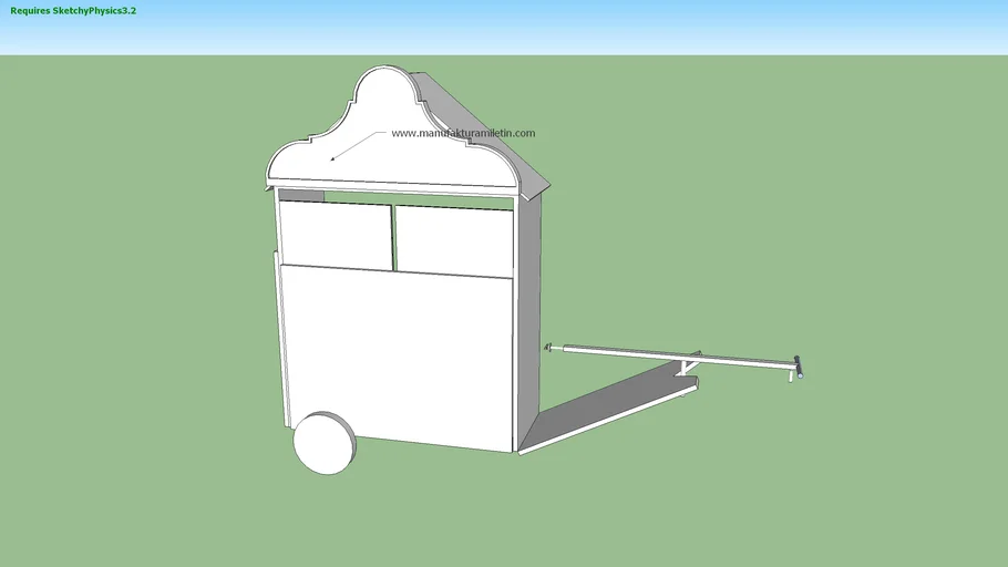 market stand mobile-tezga | 3D Warehouse