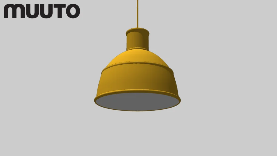 Muuto Lighting UNFOLD Pendant Lamp | 3D Warehouse