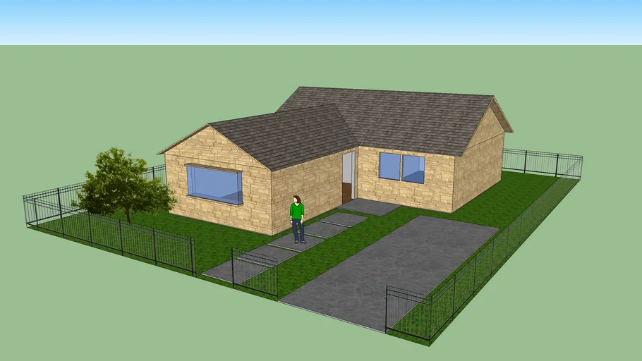 normal house 1 | 3D Warehouse