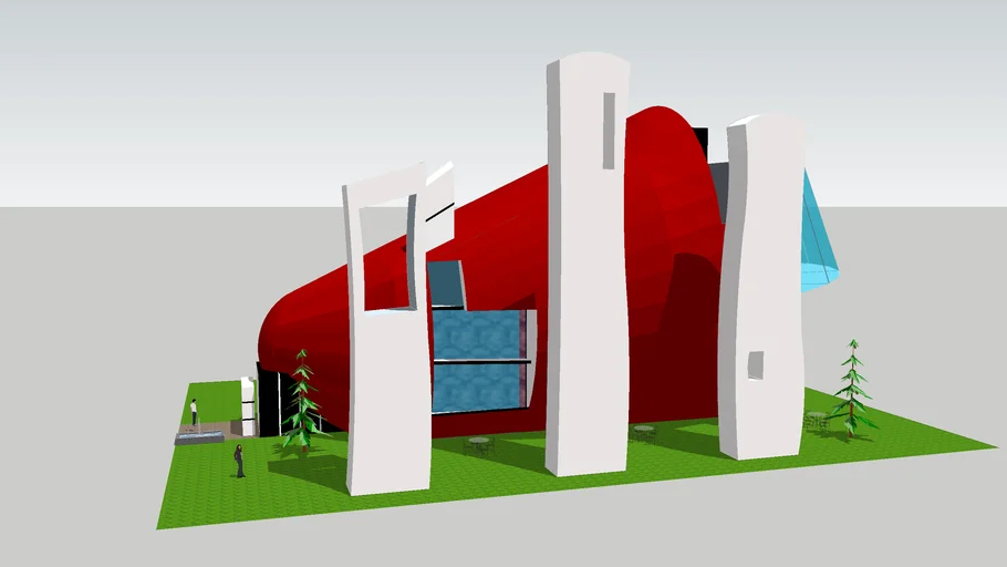 New wing for a Modern Museum | 3D Warehouse