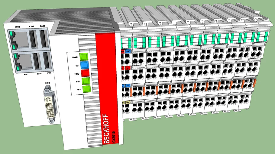 BECKHOFF CX5010 | 3D Warehouse
