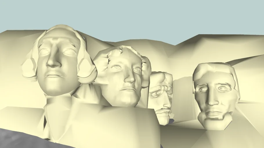 Mount Rushmore | 3D Warehouse