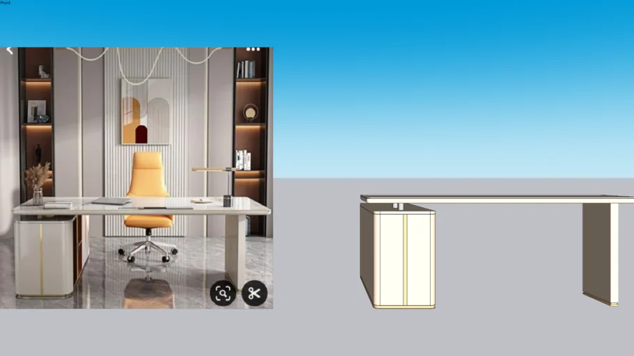 Executive Desk | 3D Warehouse