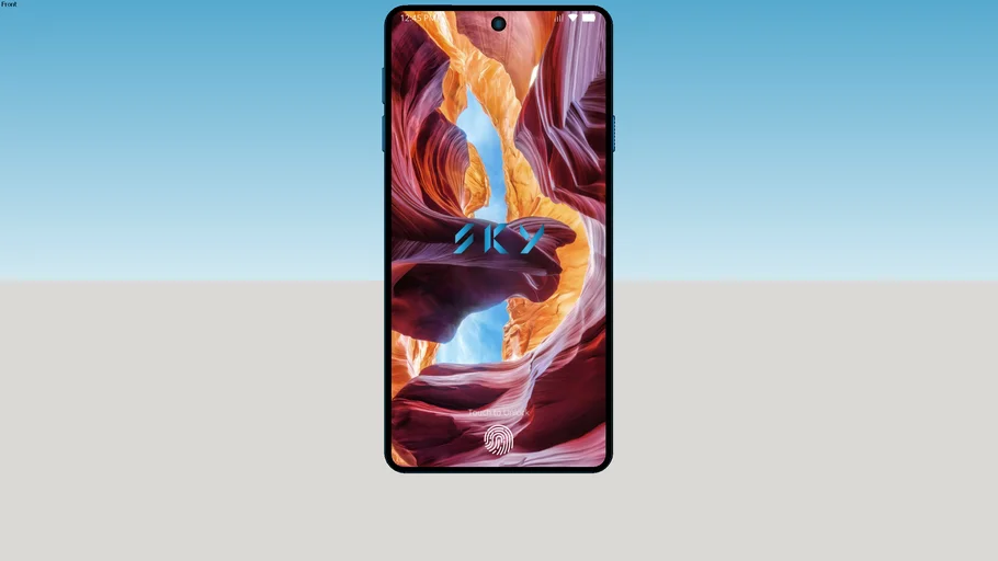 SKY Phone · Smartphone Concept | 3D Warehouse