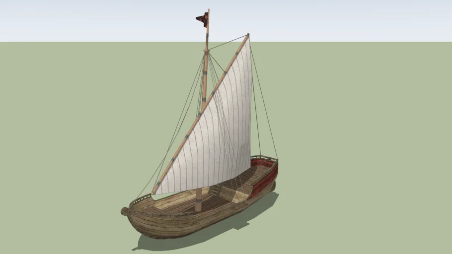 Small Sailing Boat | 3D Warehouse