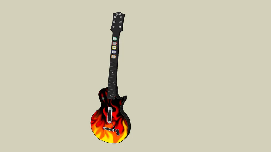 controller guitar hero (xbox) | 3D Warehouse