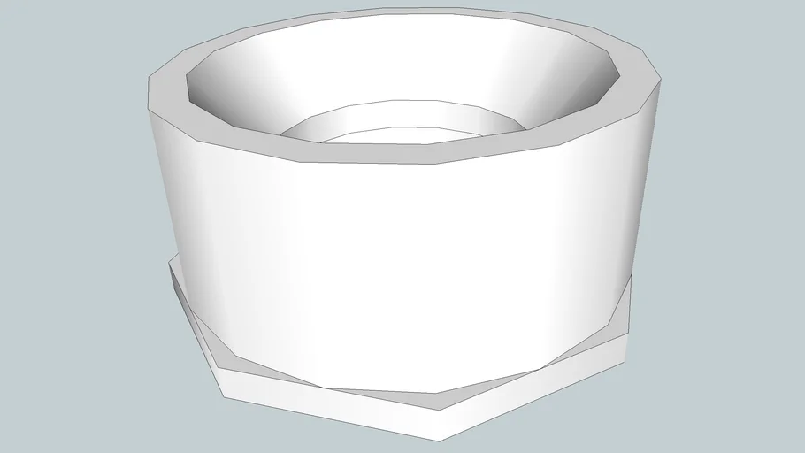 PVC 3x2 bushing | 3D Warehouse