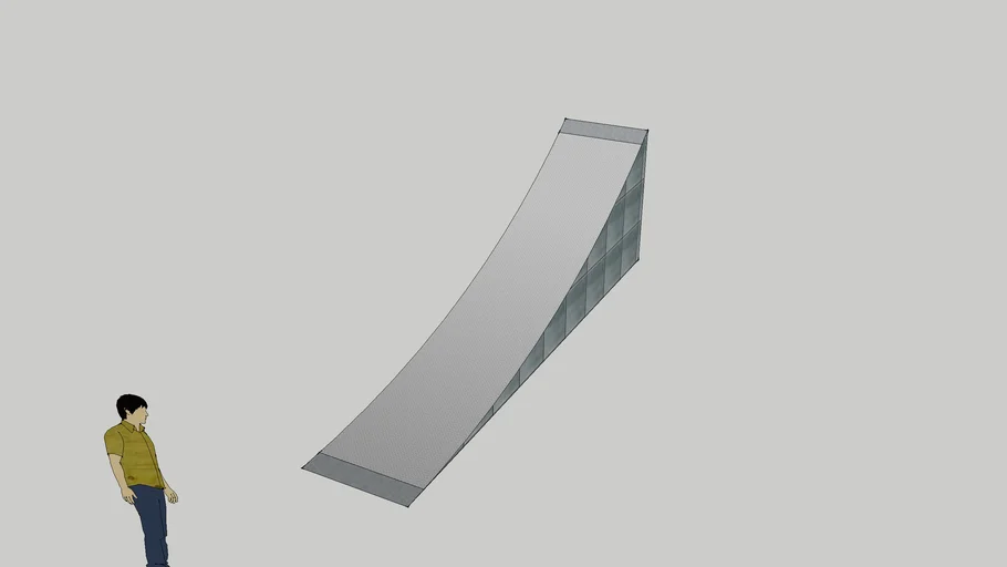 Motorcross Launch Ramp (Built to size) | 3D Warehouse