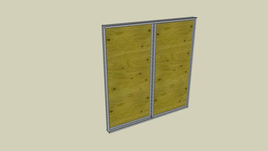 Sliding Door Fire Prop | 3D Warehouse