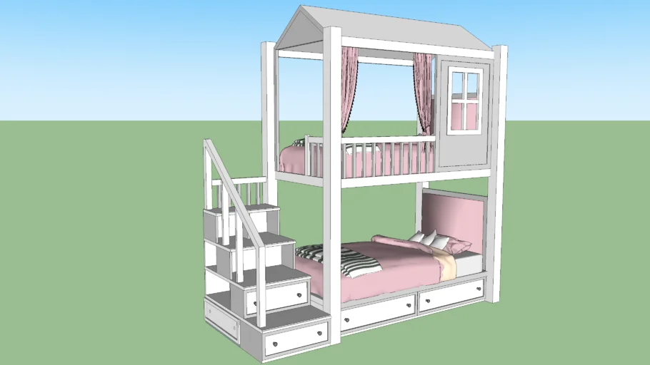 Kids Bunk Bed | 3D Warehouse