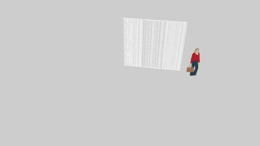 modern screen separator | 3D Warehouse