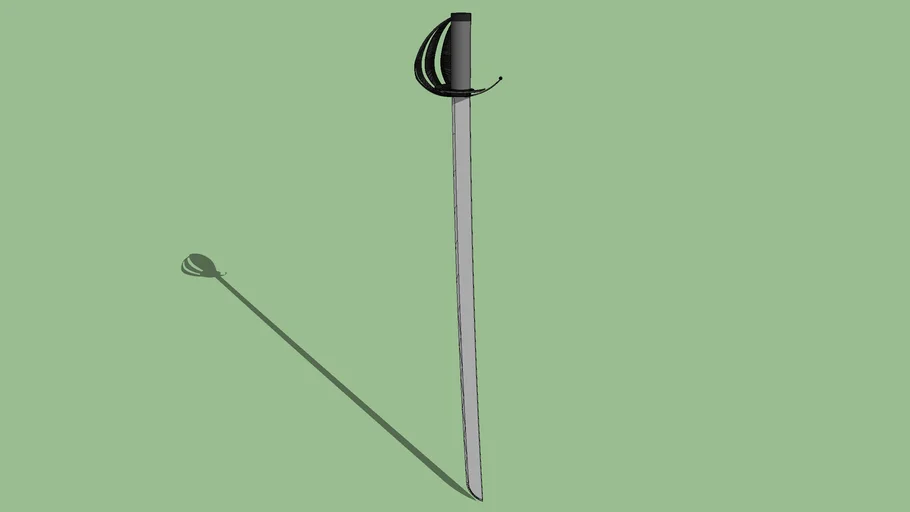 Fandral's sword | 3D Warehouse