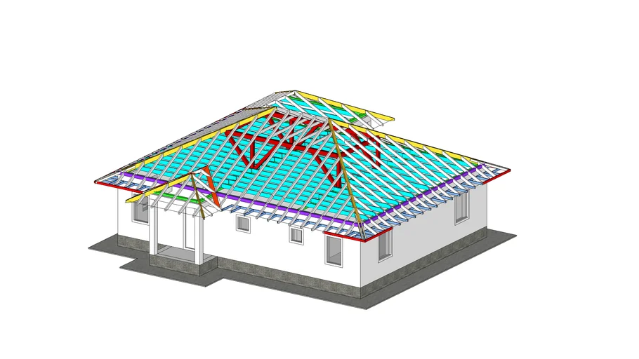 Rafter system | 3D Warehouse