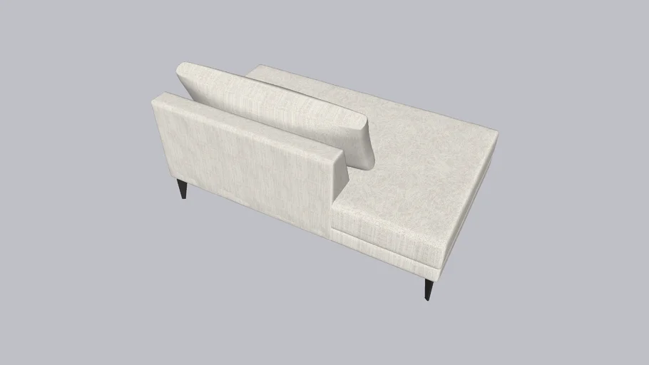 sofá chaise | 3D Warehouse