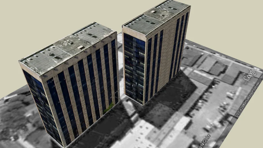 Centro Empresarial Cândido de Abreu - Curitiba | 3D Warehouse