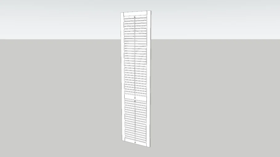 Louver doors | 3D Warehouse