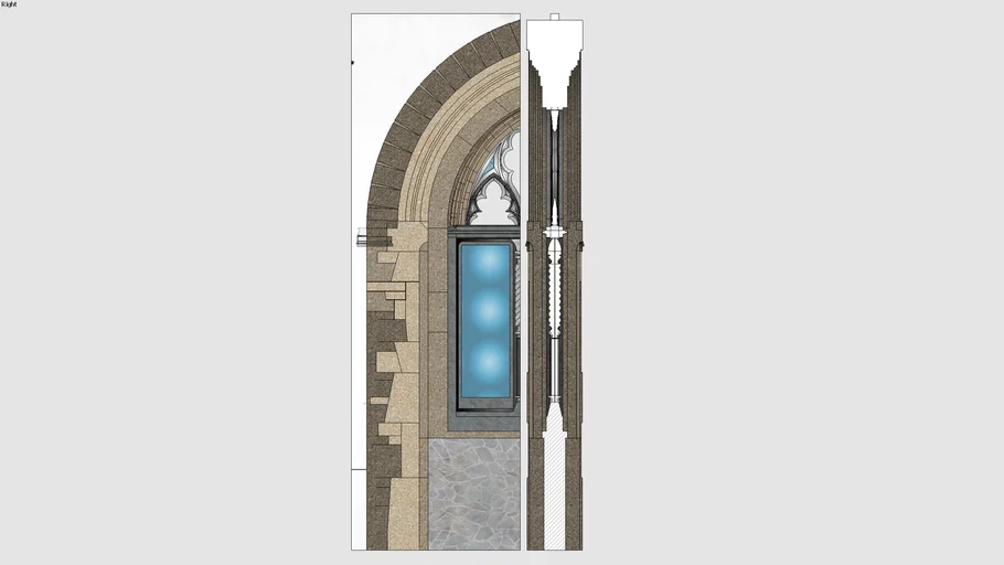Gothic - Window Study 03 | 3D Warehouse