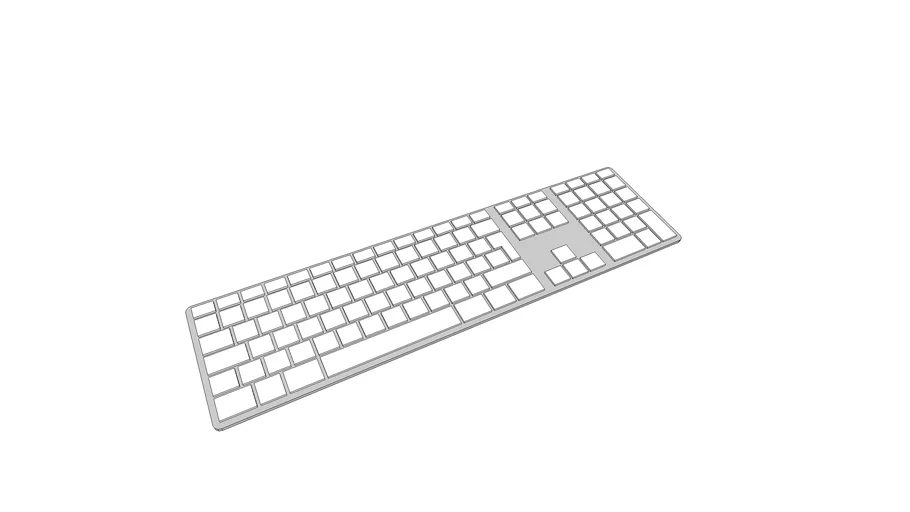 clavier keyboard | 3D Warehouse