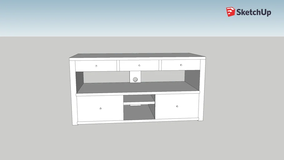 SB Ultimate Media Console | 3D Warehouse