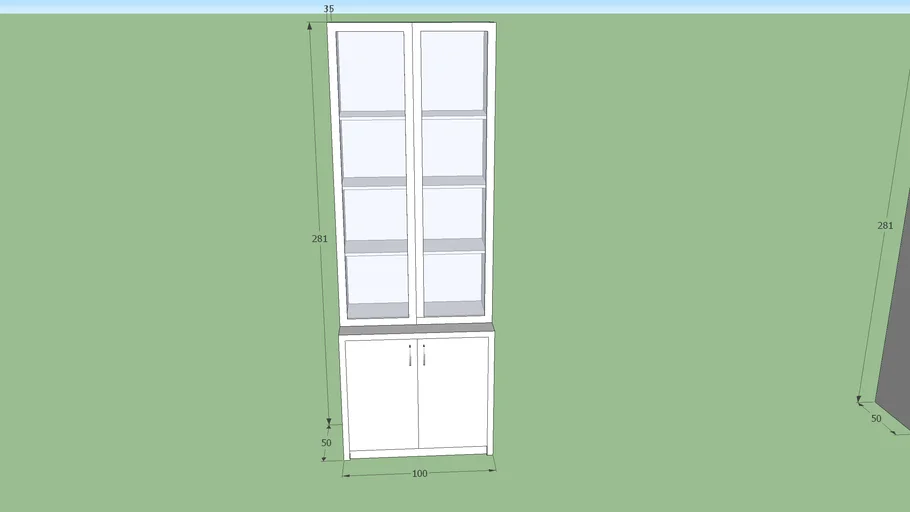 lemari display | 3D Warehouse