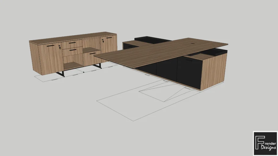 HALCON-HALO DESK-2 | 3D Warehouse
