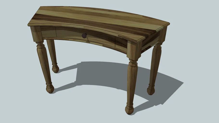 Curved End Table | 3D Warehouse