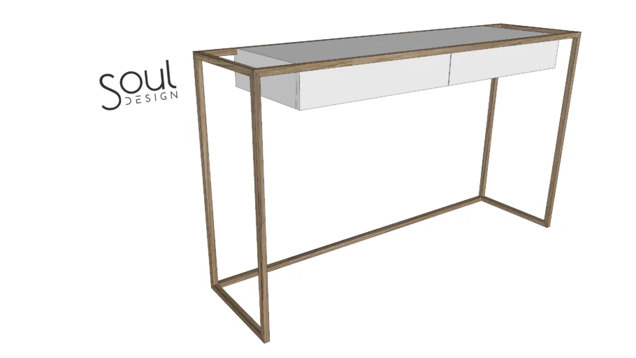 Aparador Jui - AP02 - Soul Design Móveis | 3D Warehouse