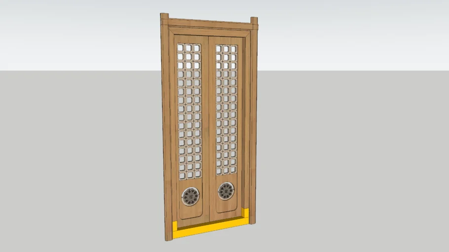 Puja Room Door | 3D Warehouse
