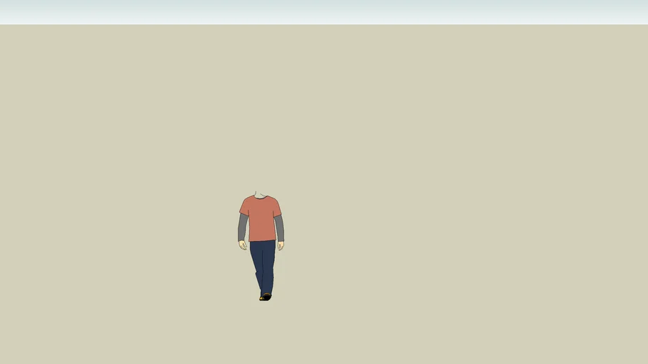 Headless Man | 3D Warehouse