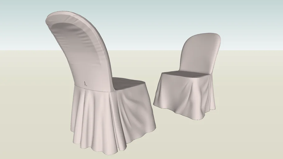 covered chairs | 3D Warehouse