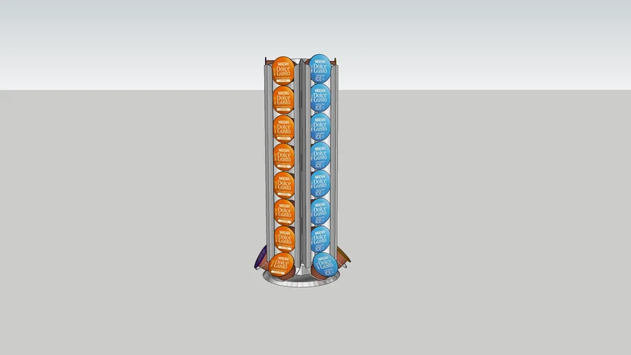 Dolce Gusto capsule stand | 3D Warehouse