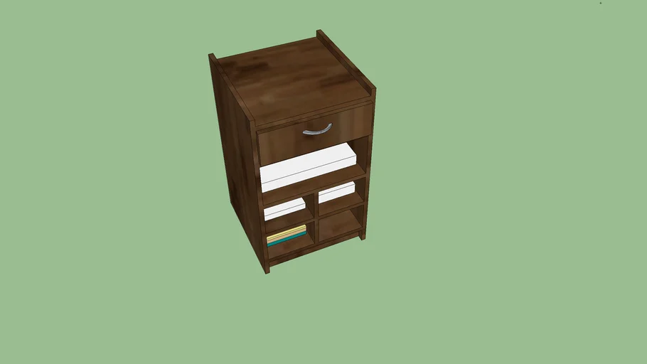 Meja printer A.4 | 3D Warehouse
