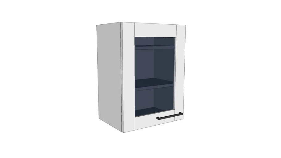 WU 1 WOODEN FRAME GLASS SHUTTER | 3D Warehouse