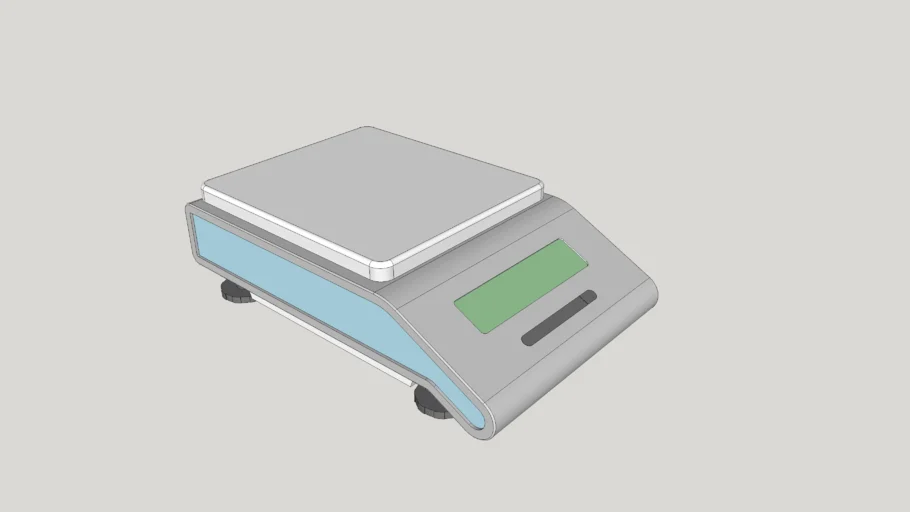Electronic scales | 3D Warehouse