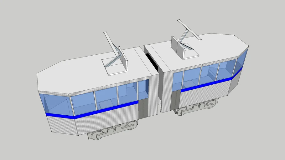 Small Tram | 3D Warehouse