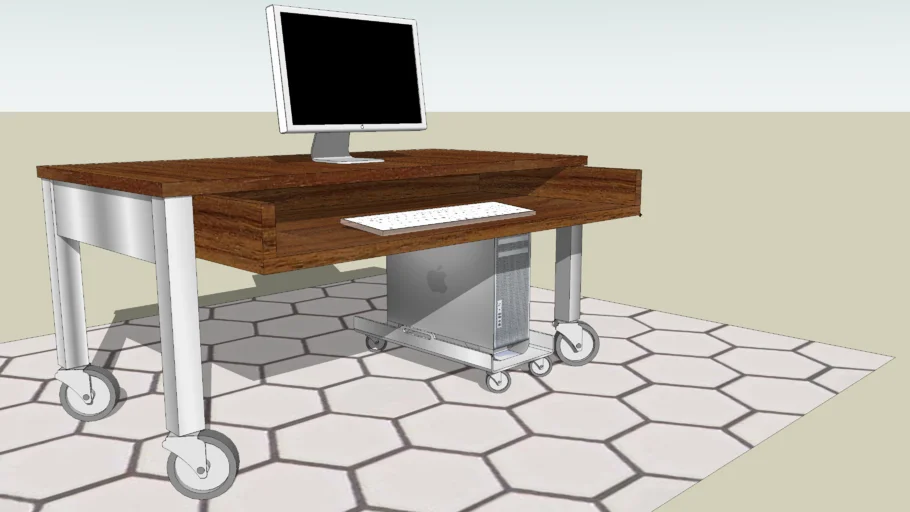 Computer Desk | 3D Warehouse
