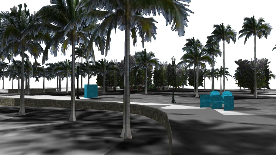Lummus Park (11th St - 10th St) | 3D Warehouse
