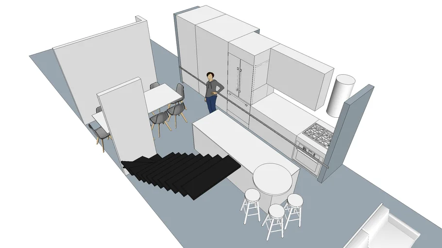 Manning Kitchen 1.0 | 3D Warehouse
