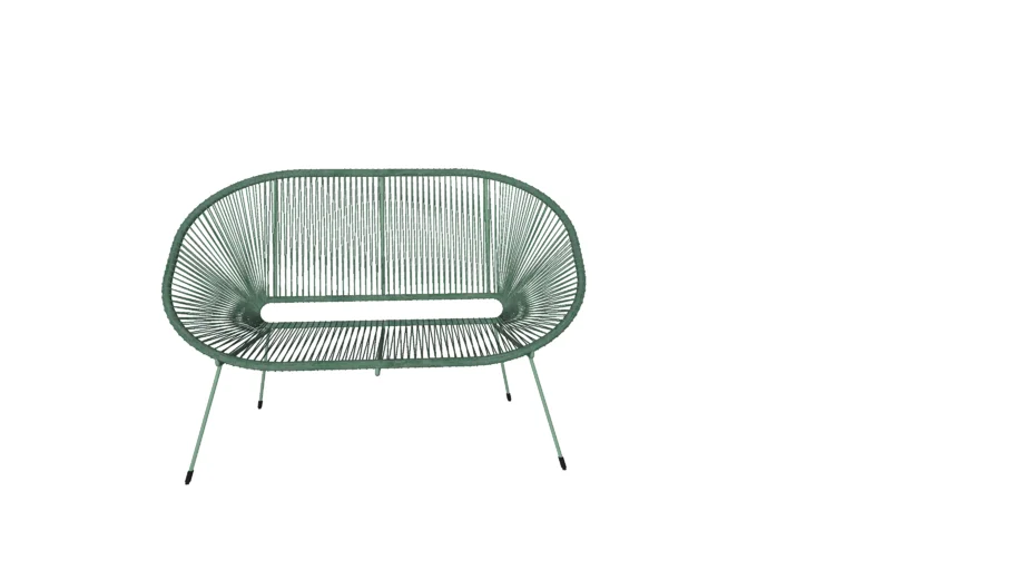 87964 Bench Acapulco Mono Green | 3D Warehouse