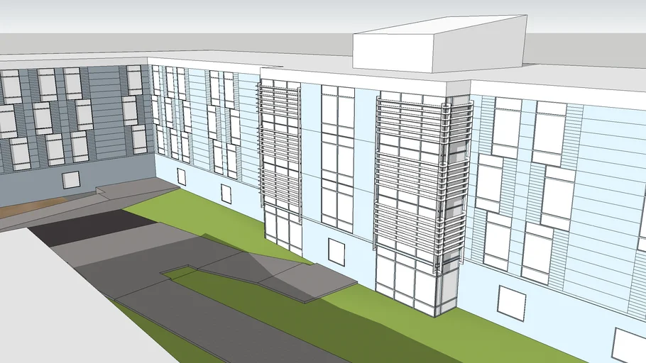 SOLAR SHADE STUDY: Turing College (Residential) | 3D Warehouse