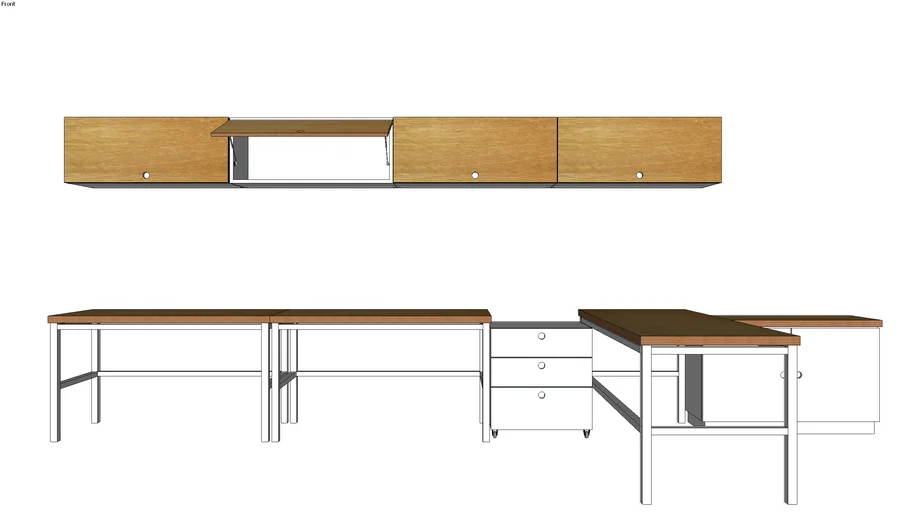 ESCRITÓRIO MODULADO | 3D Warehouse