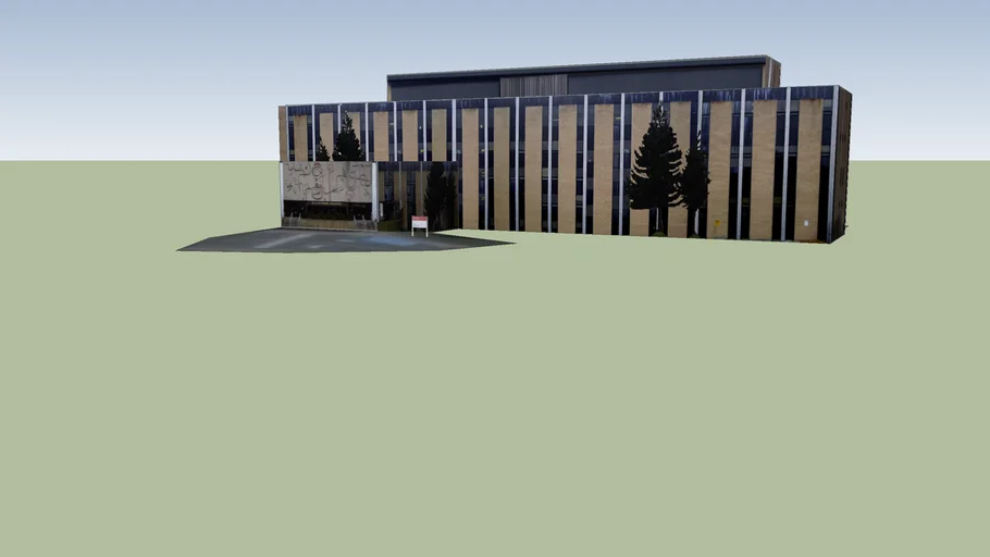 G.A.Hickman Building, Memorial University of Newfoundland, CANADA | 3D ...