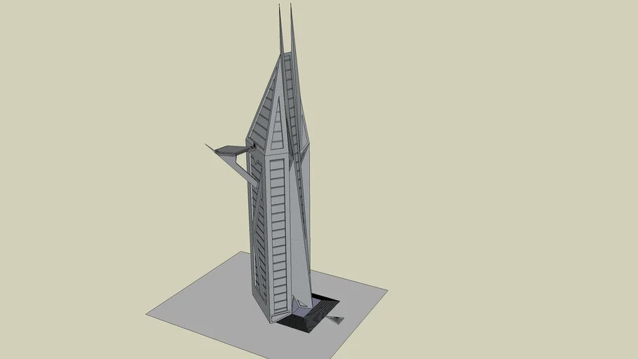 modern sky scaper | 3D Warehouse