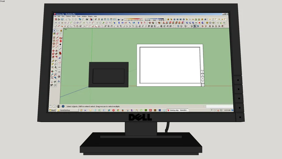 Desktop Monitor | 3D Warehouse