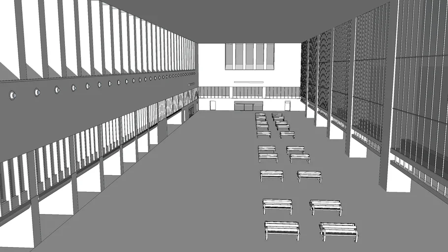 sevilla train station | 3D Warehouse