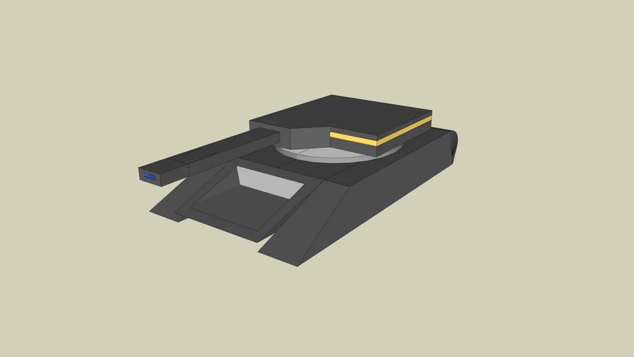 Tank MK II (Railgun Model) | 3D Warehouse