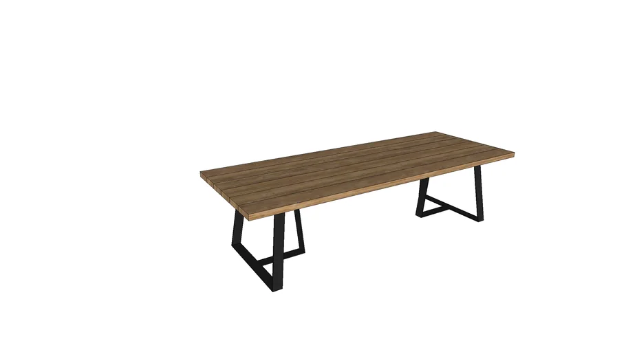 Gescova Table Marguerite 300cm | 3D Warehouse